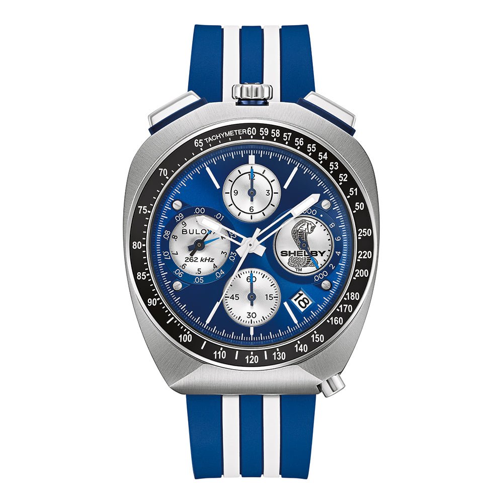 BULOVA Bullhead x Shelby Racer Chrono 150th Anniversary Limited Editio ...