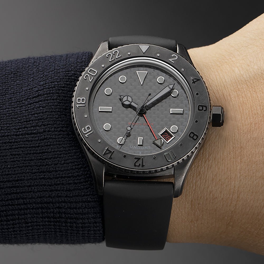 UNDONE Basecamp Stealth GMT Automatic BCP-CLB-STH – Lam Workshop